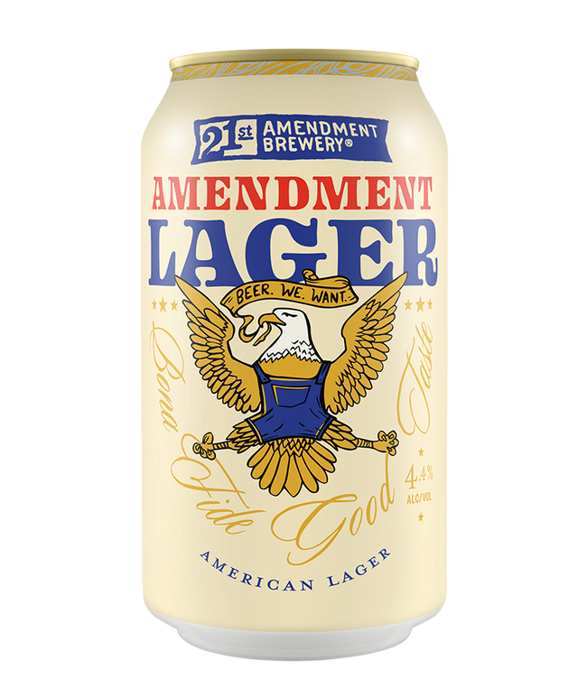 Amendment Lager – 21st Amendment Brewery